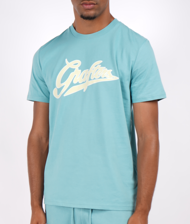 GRAFTERS T-SHIRTS AQUA BLUE – GRAFTERS | Premium Streetwear